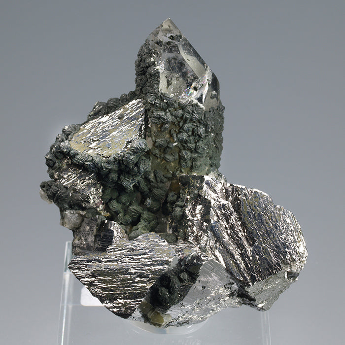 ARSENOPIRITA, CUARZO, MOSCOVITA, TOPACIO – Luis Burillo Minerales